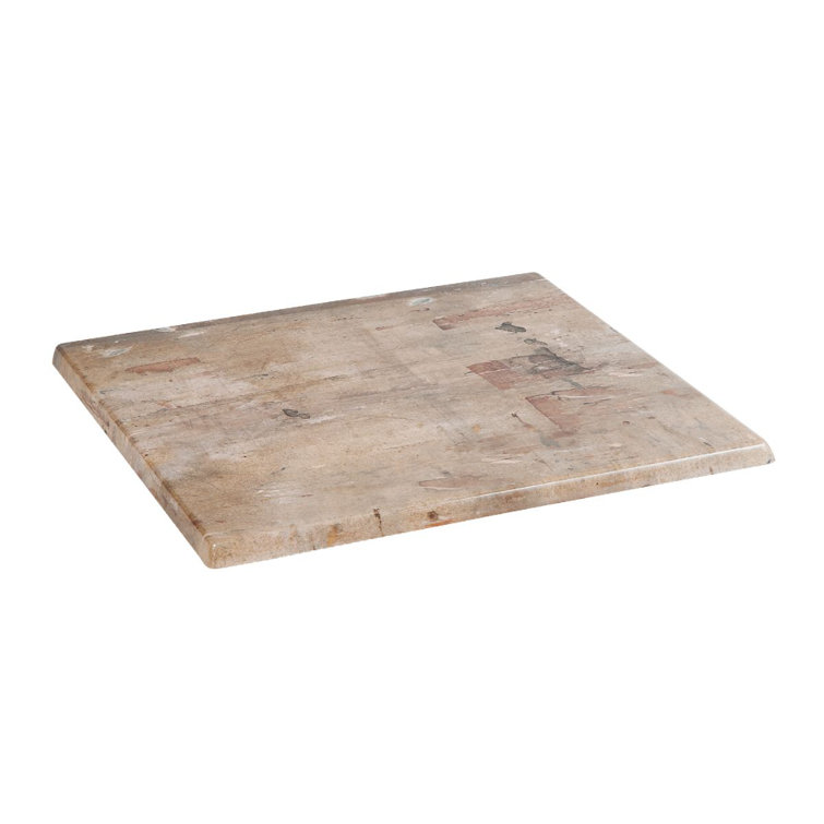 ERF, Inc. 47.5'' L x 31.5'' W Rectangular Bevel Table Top | Wayfair